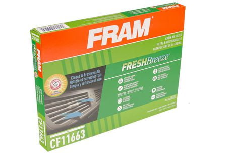 FRAM FB Cabin Air Filter CF11663 with Arm and Hammer Baking Soda ...