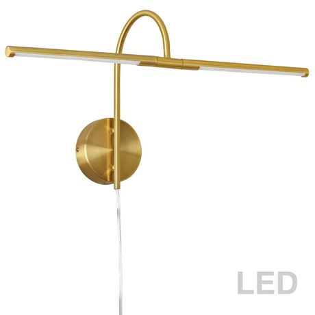 Click here for Dainolite Picled-242-Agb Aged Brass Picture Light... prices