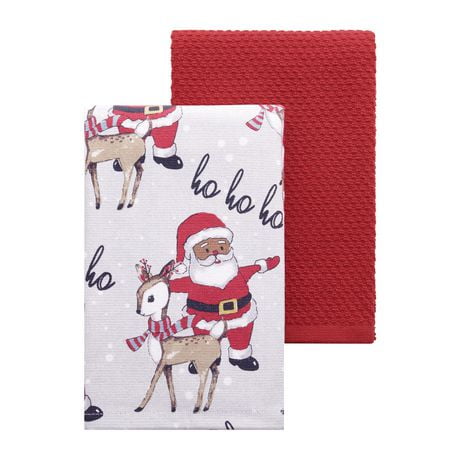 Holiday Time Kitchen Towel Set - Walmart.ca