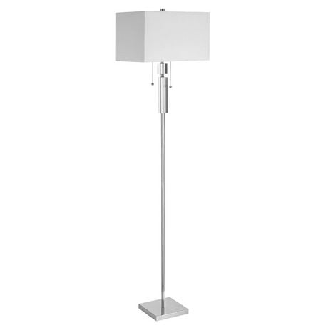 Click here for Dainolite Dm231f-Pc Polished Chrome Floor Lamp Pol... prices
