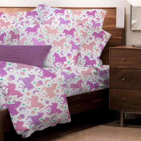 Click here for Safdie & Co. Sheet Set Juvenile Printed 4Pc D Pony... prices