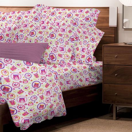 Click here for Safdie & Co. Sheet Set Juvenile Printed 4Pc D Owls... prices
