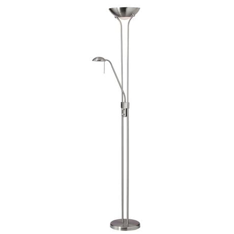 Click here for Dainolite 505F-Sc Satin Chrome Floor Lamp Satin Ch... prices
