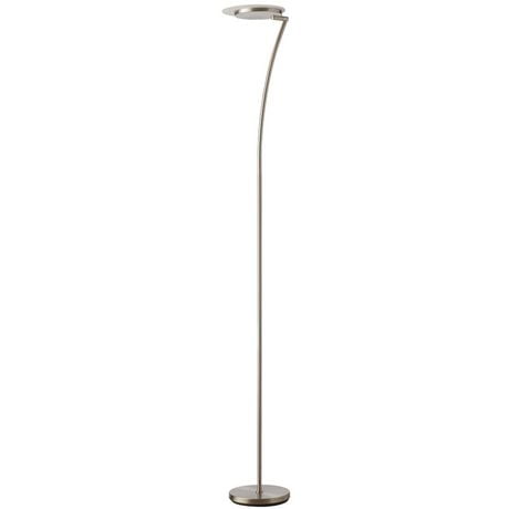 Click here for Dainolite 793Ledf-Sc Satin Chrome Floor Lamp Satin... prices