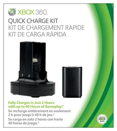 Xbox 360 Quick Charge Kit - Walmart.ca