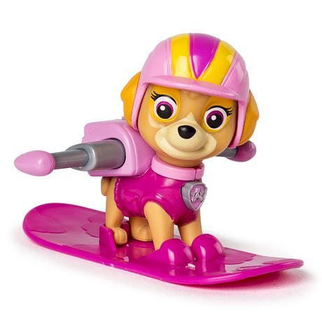 PAW Patrol Winter Rescues Snowboard Skye Action Pack Pup Toy | Walmart ...