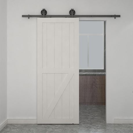 Click here for Wood & Hart 33 Half-Check Unfinished Knotty Barn D... prices