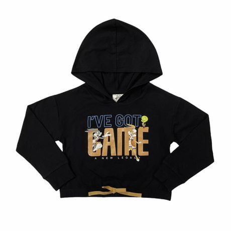 Click here for Space Jam Girls Cropped Hoodie With Elastic Waist... prices