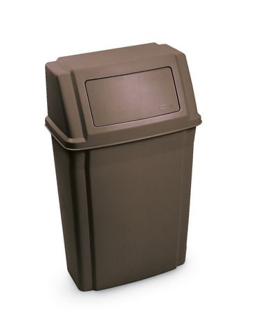 Click here for Rubbermaid Brown Wall Mount Recptacle Brown prices
