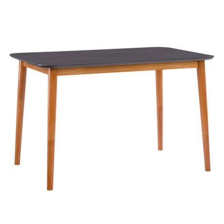 Click here for Corliving Alpine Two Tone Grey-Cherry Dining Table... prices