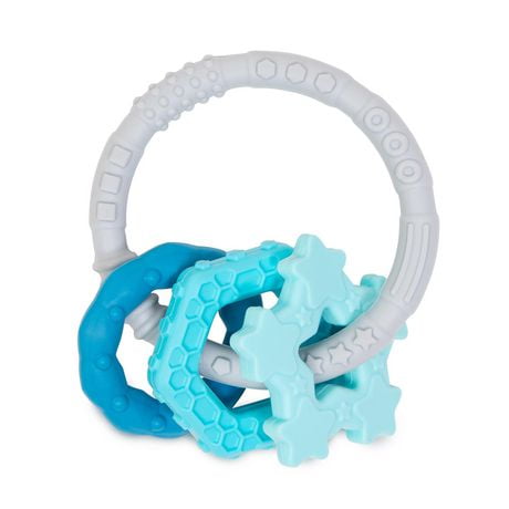 Click here for Bumkins - Silicone Teething Ring With Charms  Sens... prices