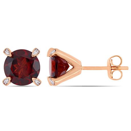 Click here for Tangelo 4 Carat T. G.W. Garnet And Diamond-Accent... prices