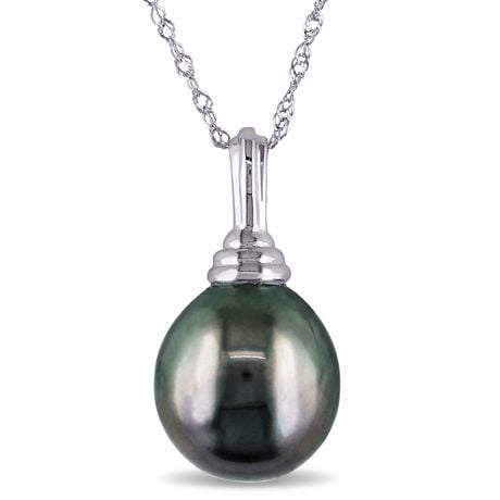 Click here for Asteria 10-10.5Mm Tahitian Cultured Pearl 14 K Whi... prices
