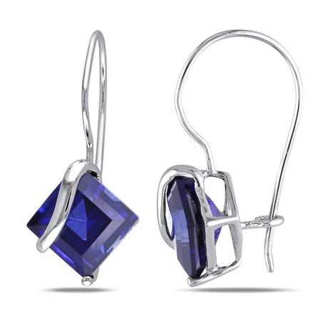 Click here for Tangelo 4-1/8 Carat T. G.W. Created Blue Sapphire... prices