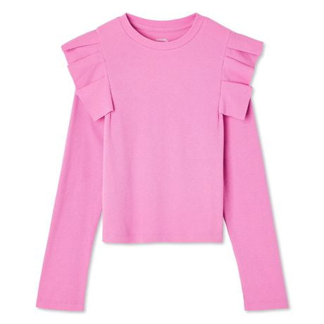 George Girls' Ruffle Top, Sizes XS-XL - Walmart.ca