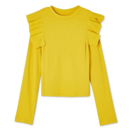 George Girls' Ruffle Top, Sizes XS-XL - Walmart.ca