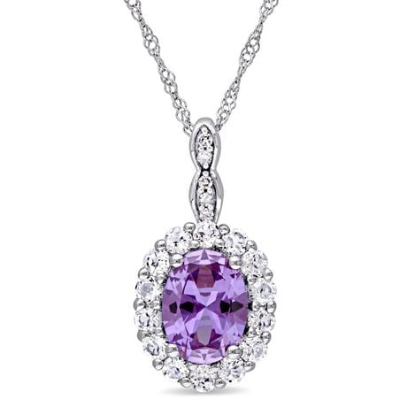 Click here for Tangelo 2-1/4 Carat T. G.W. Created Alexandrite  W... prices