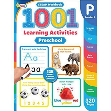 1001 Preschool STEAM Workbook - Walmart.ca
