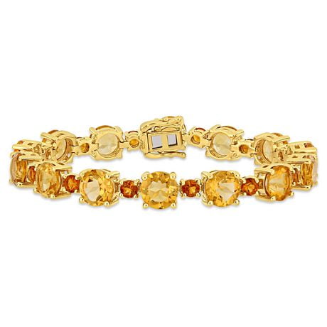 Click here for Tangelo 29-3/8 Carat T. G.W. Citrine Yellow-Plated... prices