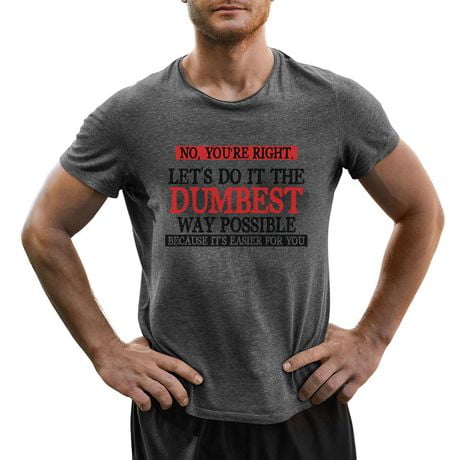 Click here for Action Apparel Generic Dumbest Way Possible Mens S... prices