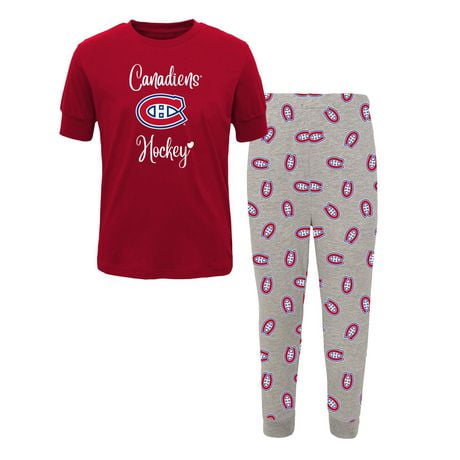 Click here for Nhl Girls 2 Pce Cotton Pyjamas Red Xs prices