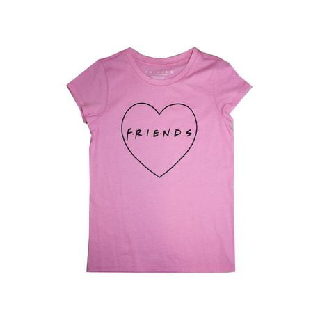 Click here for Girls Friends Heart T-Shirt Pink Xs prices