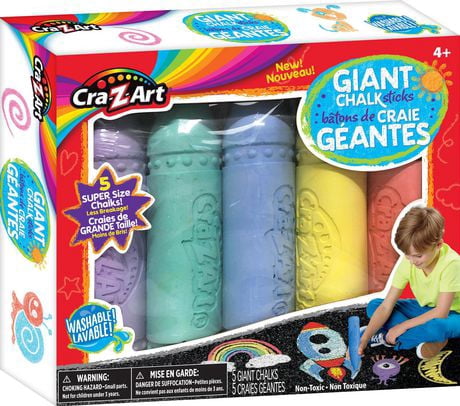 5 Piece Jumbo Chalk | Walmart Canada