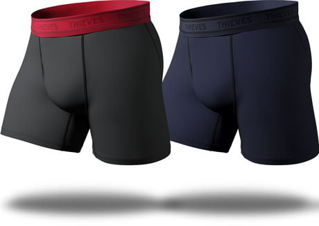 Click here for Thieves Superfit Mens Boxer Brief 2-Pack Grey Xl prices