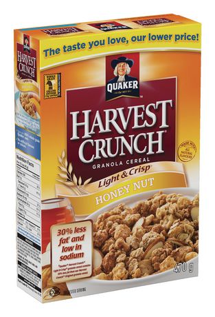 Croque Nature de Quaker Croque Nature Miel et Noix | Walmart.ca