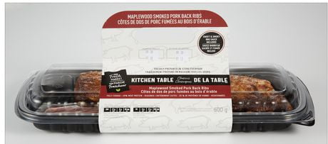 Your Fresh Market Maplewood Smoked Pork Back Ribs - Walmart.ca
