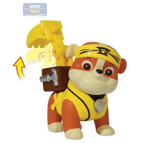 PAW Patrol Pup Fu Rubble Action Pack Pup Toy | Walmart Canada