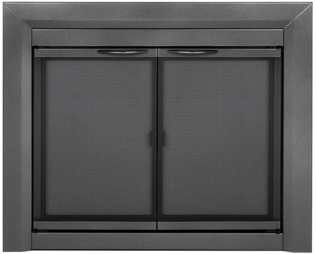 Click here for Pleasant Hearth Craton Black Fireplace Glass Fires... prices