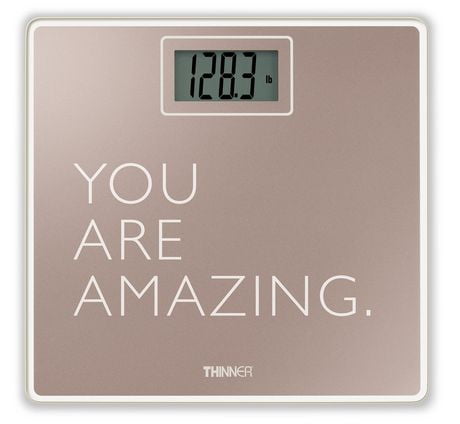Click here for Thinner By Conair Digital Glass Phrase Scale Rose... prices