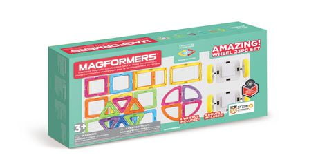 Magformers 23 Piece Amazing Wheel Set - Value Pack Exclusive | Walmart ...