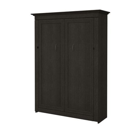 Click here for Bestar Versatile 59W Full Murphy Bed In Deep Grey... prices