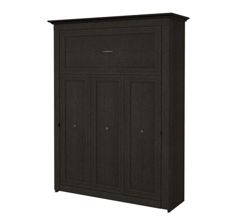 Click here for Bestar Versatile 70W Queen Murphy Bed In Deep Grey... prices