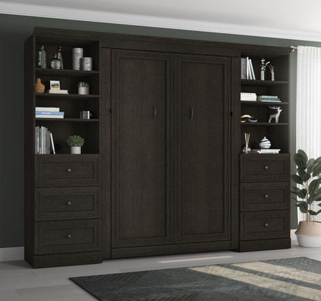 Click here for Bestar Versatile 114W Full Murphy Bed And 2 Storag... prices