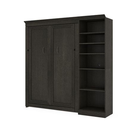 Click here for Bestar Versatile 89W Full Murphy Bed With Shelving... prices