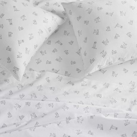 LOVE ELLEN DOG SHEET SET KING | Walmart Canada