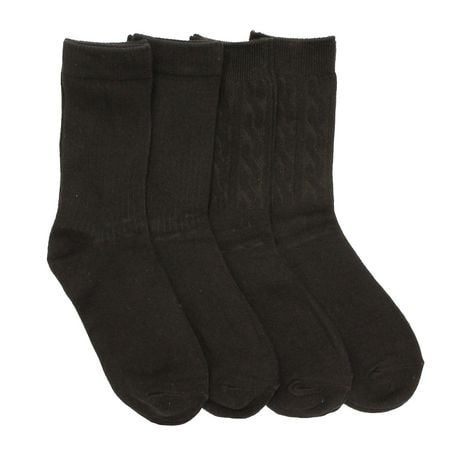 George Ladies' Crew Socks - Pack of 4 | Walmart Canada