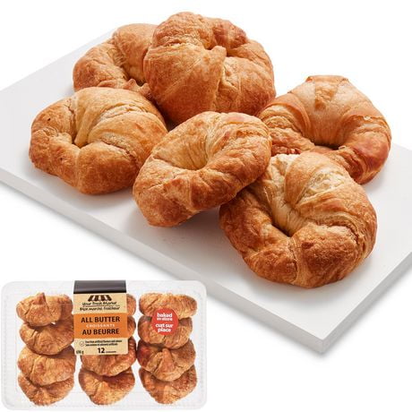 Your Fresh Market All Butter Croissants | Walmart Canada