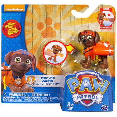 PAW Patrol Pup Fu Zuma Action Pack Pup Toy | Walmart Canada