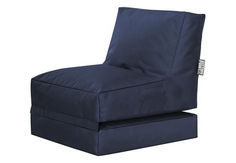Click here for Sitting Point Twist Bean Bag Chair Navy prices
