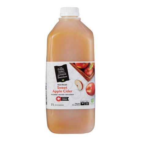 Your Fresh Market Sweet Apple Cider, 2 L - Walmart.ca