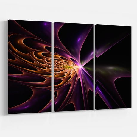 Click here for Design Art Fractal 3D Colored Bulgy Circles Canvas... prices