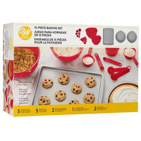 Wilton Non-Stick Baking Set, 15-Piece | Walmart Canada