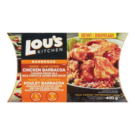 Lou's Kitchen Barbecue Chicken Barbacoa - Walmart.ca