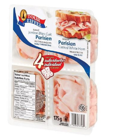 TE 4 pack Shaved Parisian Ham 175g | Walmart Canada