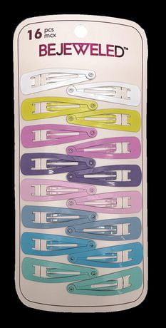 Bejeweled 16CT PASTEL CLIPS, 16CT PASTEL HAIR CLIPS - Walmart.ca