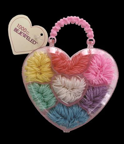 Bejeweled 1000 PC POLY BANDS IN HEART CASE , Bejeweled 1000 PC POLY ...